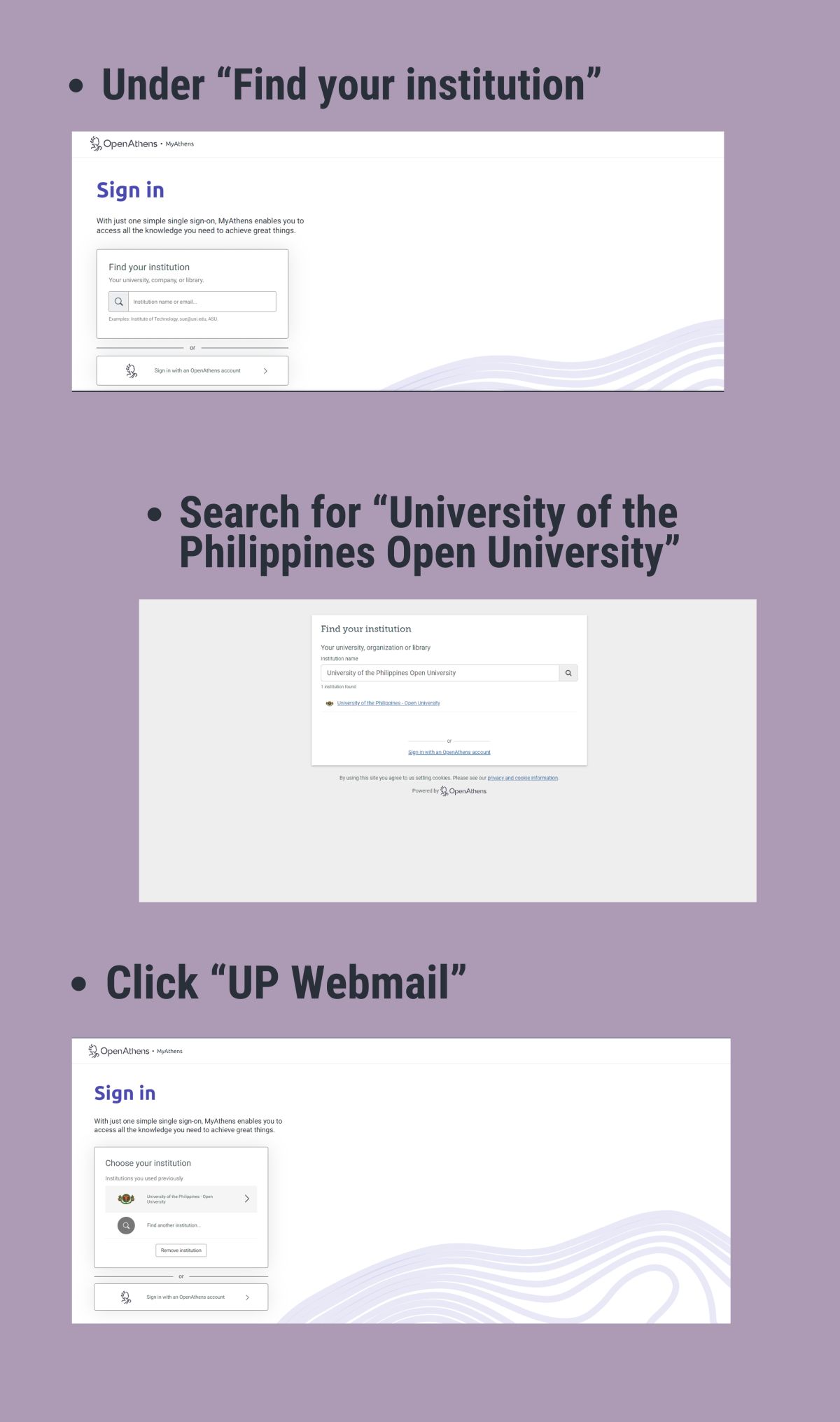 OpenAthens - Library